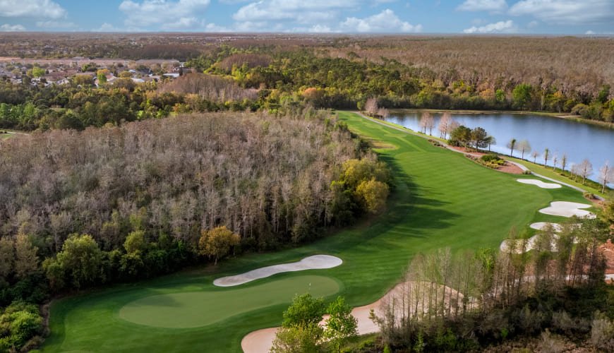 Orlando Golf Course Map Grand Cypress Golf Club Links Course In